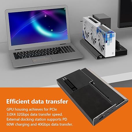 Mua EGPU Enclosure for Thunderbolt 3,USB4.0 40Gbps External GPU Dock ...