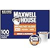 Maxwell House Breakfast Blend Mild Roast K-Cup Coffee Pods, 100 ct Box ...