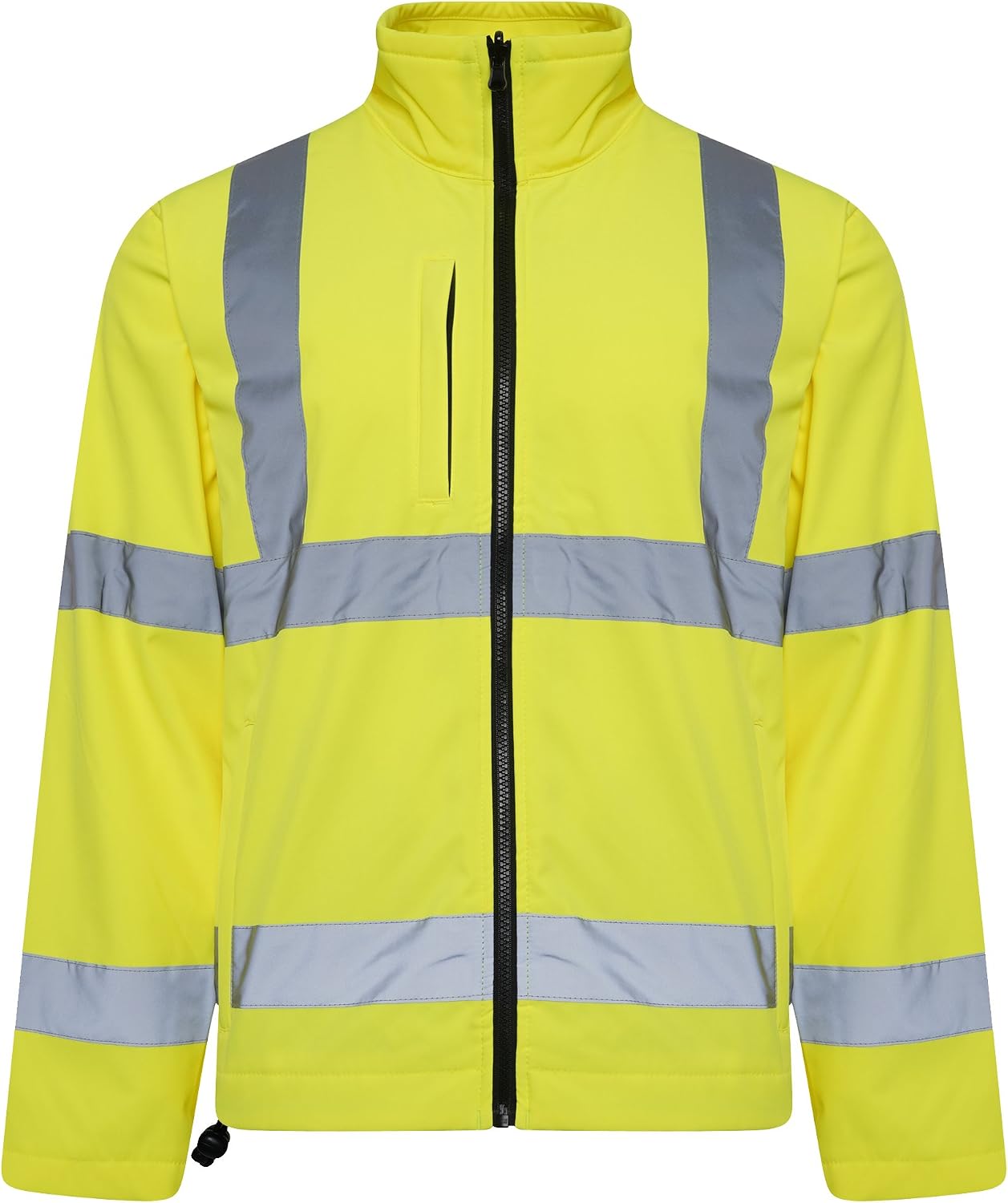 INDX-Clothing Hi Viz Viz High Visibility Softshell Jacket Water ...
