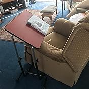 NRS Healthcare M01278 Overbed and Chair Table - Divan Style, Tilting ...