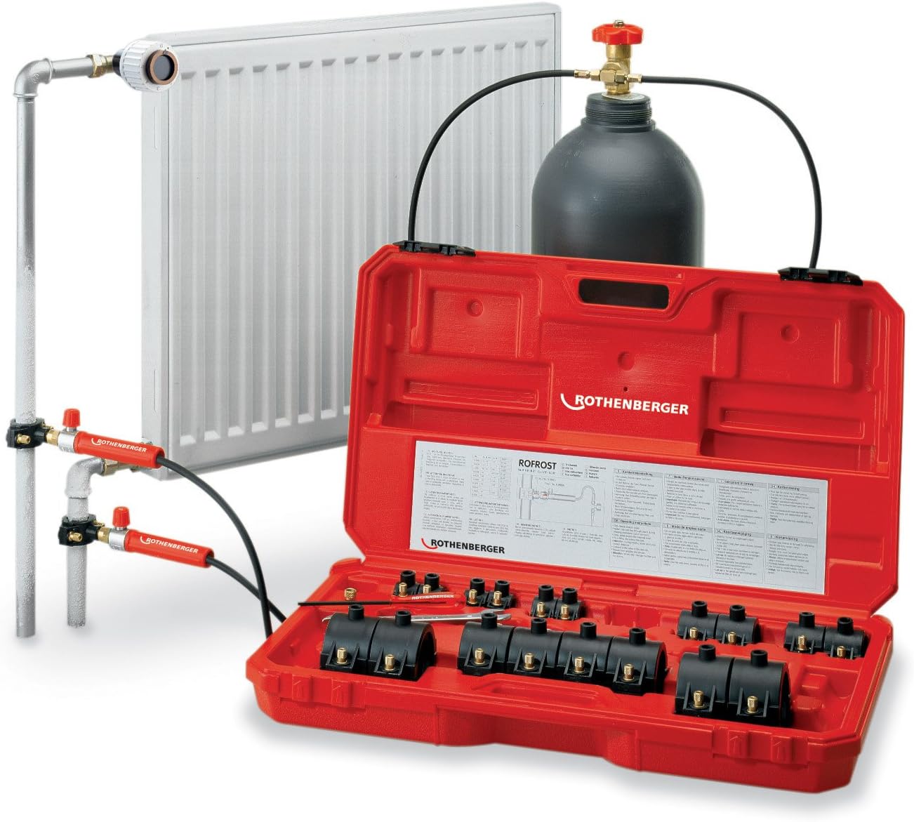 Rothenberger 65030 RoFrost CO2 Manual Freezing Set - BigaMart
