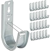 Amazon.com: Podoy 2 Inch Cable J Hooks with Retainer Clips,Galvanized ...