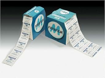 Amazon.com: Bemis Parafilm M PM992 Laboratory Wrapping Film, 2" W x 250 ...