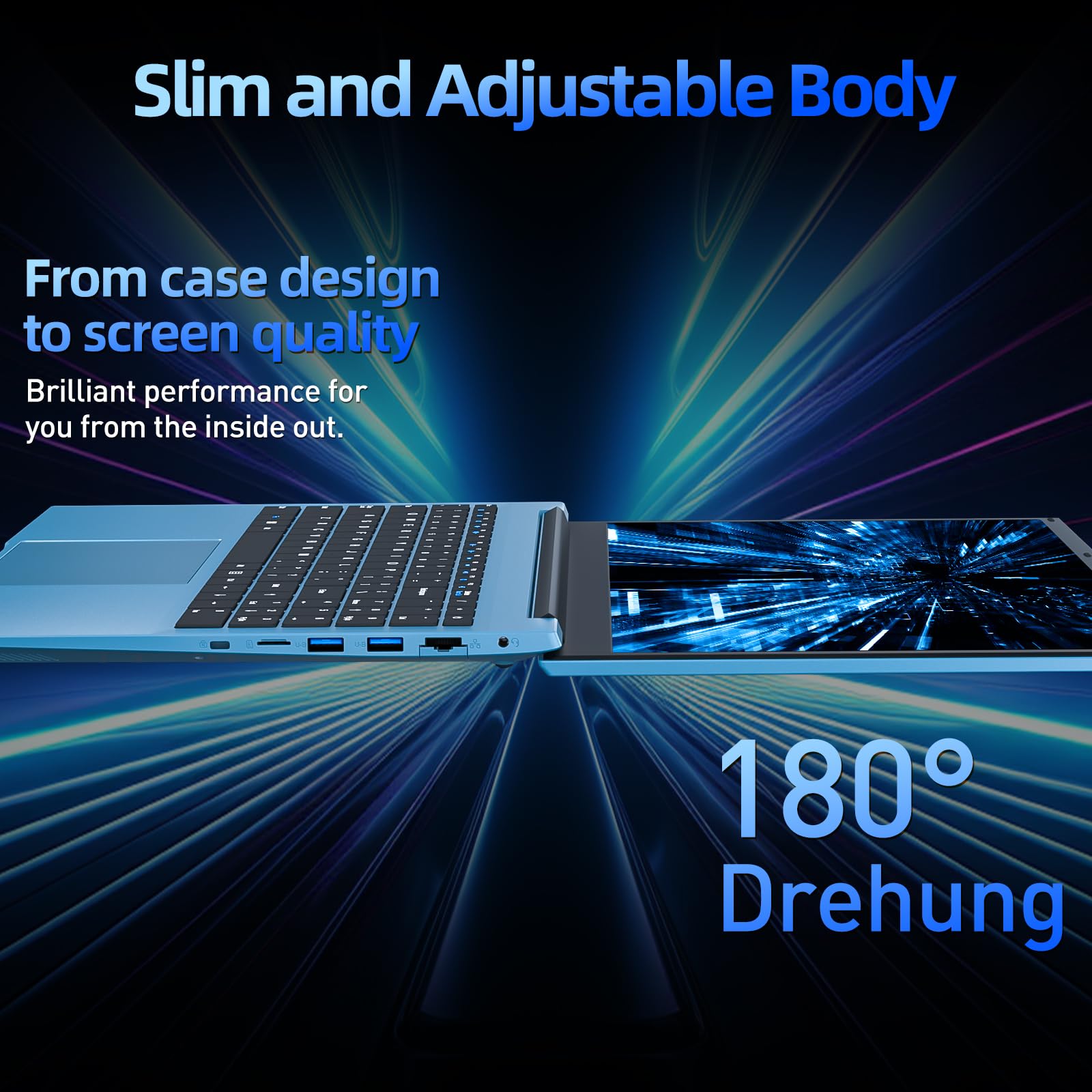 SGIN Laptop Computer 15.6 Inch, Windows 11 Laptops With 4GB RAM 128GB ...