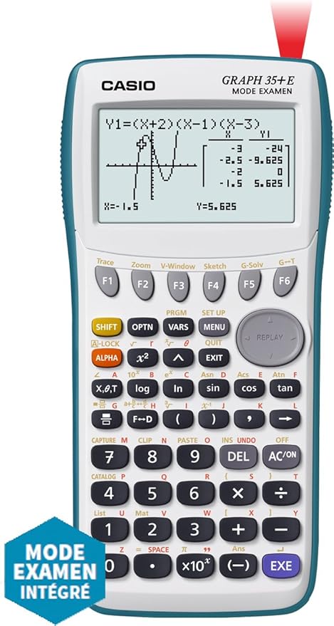 comment faire un graphique sur une calculatrice casio graph 35+ PDF ...