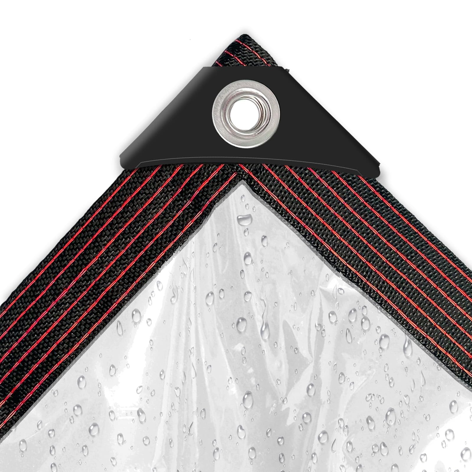 Clear Tarp - Waterproof - Small 4x8ft for Garden, Tarpaulin Transparent ...