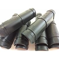 Amazon.com: EPHA HP8-B 3.5" W X 8" L, BLACK HOSE PROTECTORS W/ TIES ...