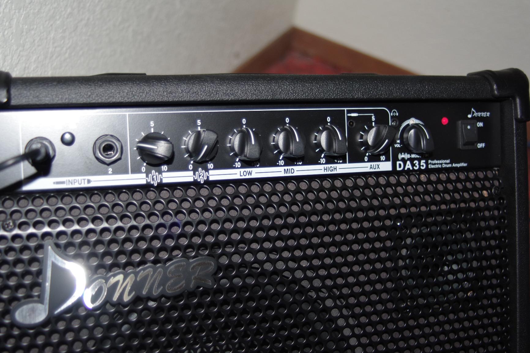 $40/mo - Finance Donner Electric Drum AMP, 80-Watt Wireless Electronic Drum Amplifier ...