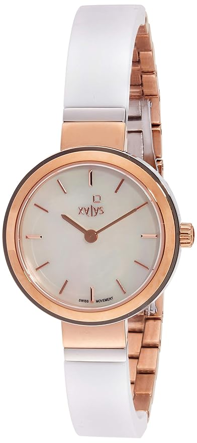 Buy Xylys Analog Mother of Pearl Dial Women's Watch-NL45014KD02E at ...