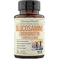 Amazon.com: Glucosamine with Chondroitin Turmeric MSM Boswellia. Supports Occasional Joint ...