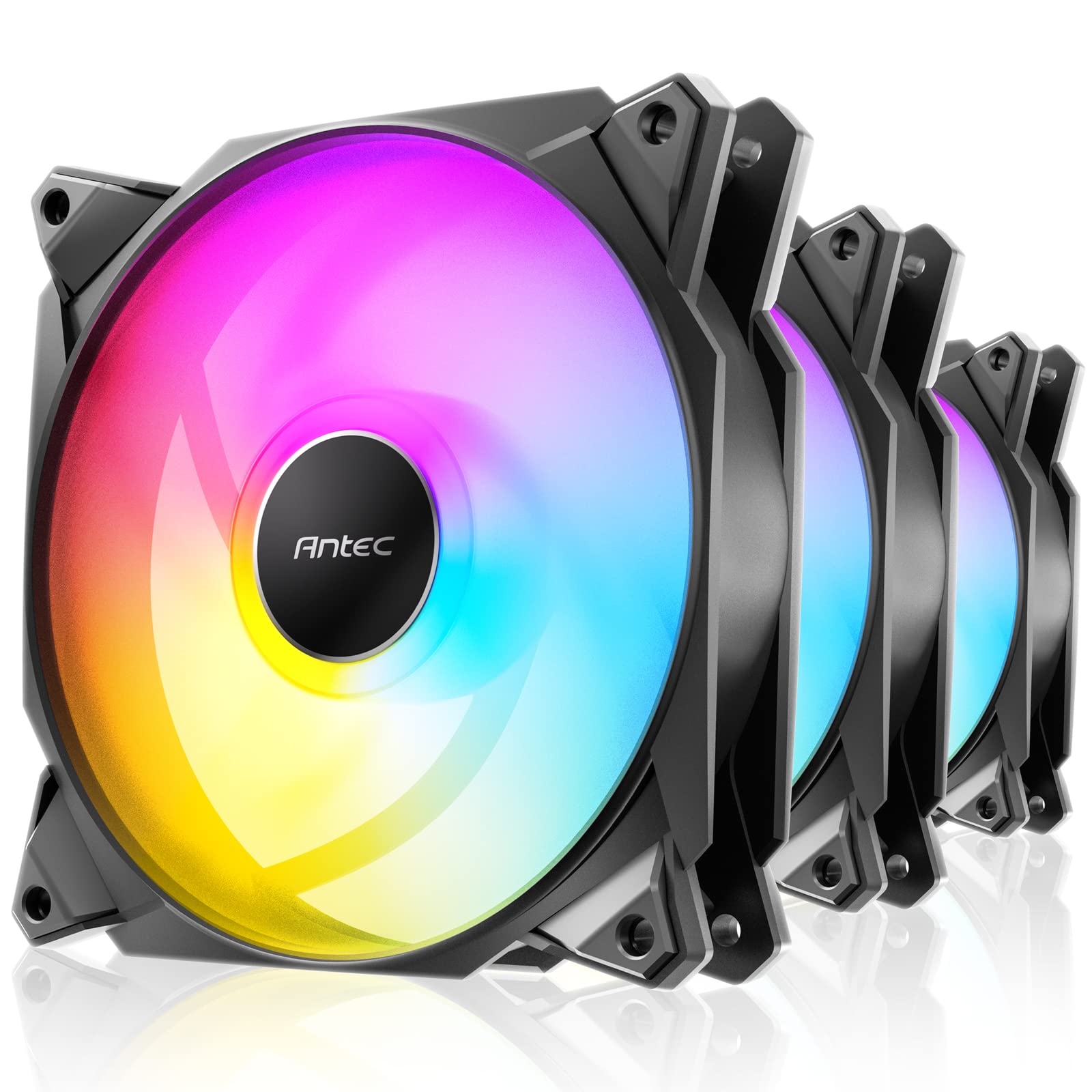 Mua Antec RGB Fans, 5V 3Pin Addressable RGB Fans, 120mm Fan with ...