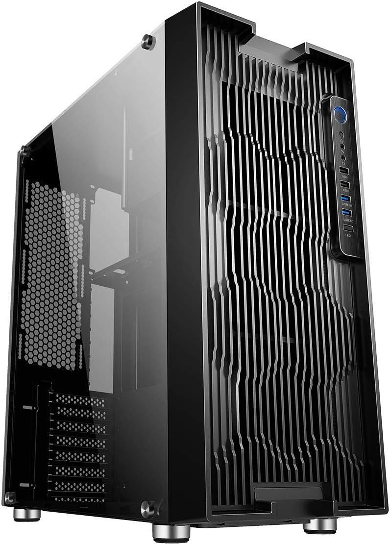 Game Max Fortress Air Full-Tower PC Gaming Case, E-ATX, 8 Fan Support ...