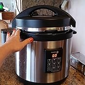 Amazon.com: Fagor 3-in-1 6-Quart Multi-Use Pressure Cooker, Slow Cooker ...