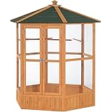 Amazon.com : 61 x 61 Small Walk in Parrot Cage Aviary - Centurion Cages ...