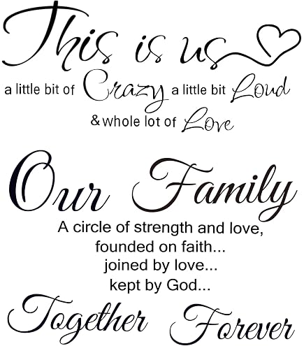 Our Family Word Art