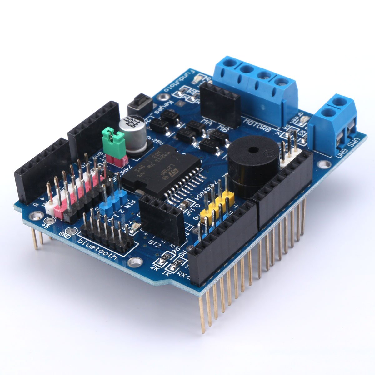 Buy DROK Micro Electric L298P Motor Driver Module H-bridge Drive Shield ...