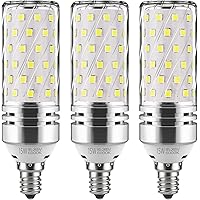 gezee E12 LED Corn Bulbs,15W LED Candelabra Light Bulbs 120 Watt ...