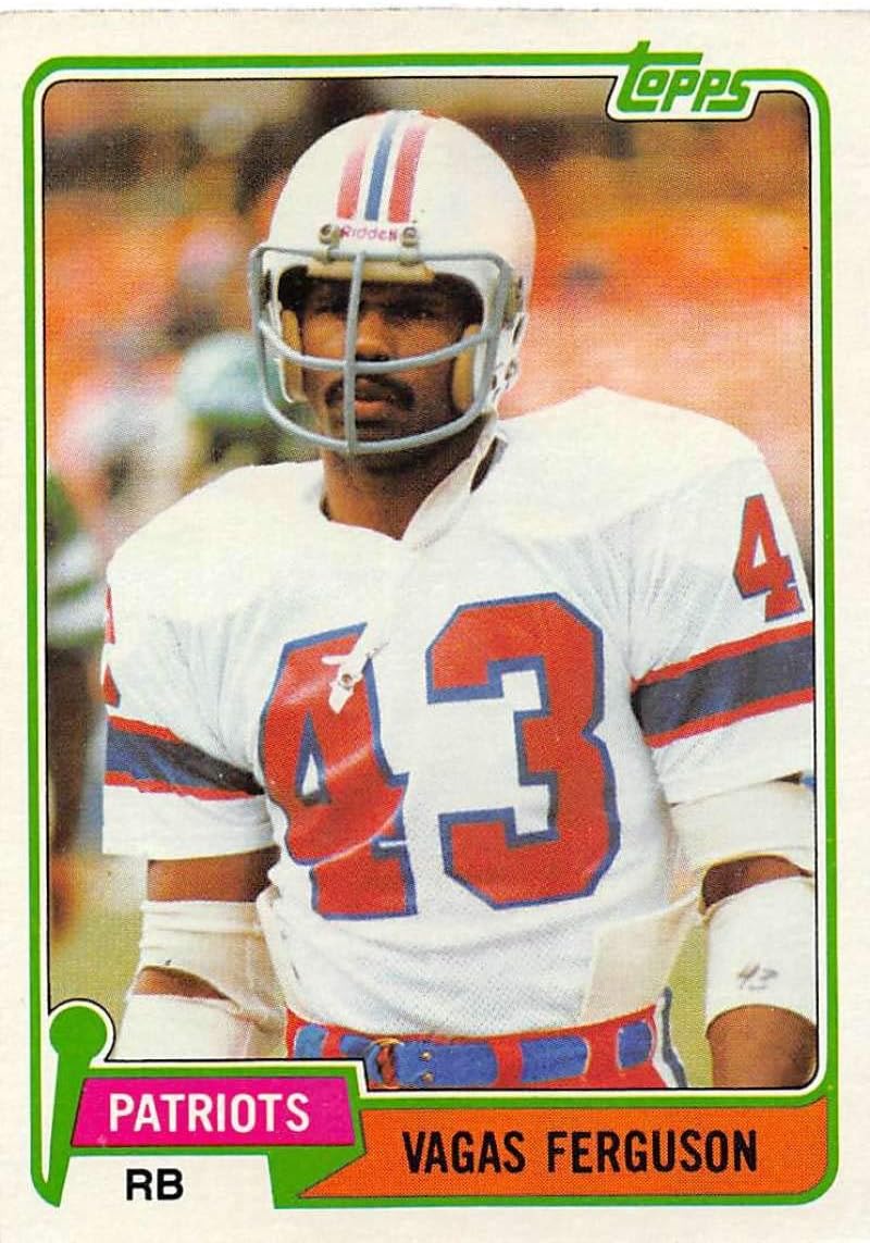 Amazon.com: 1981 Topps Football #208 Vagas Ferguson RC Rookie Card New ...