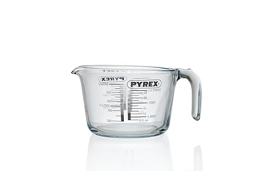Pyrex Classic Prepware Measure Jug with lid 1L: Amazon.co.uk: Kitchen ...