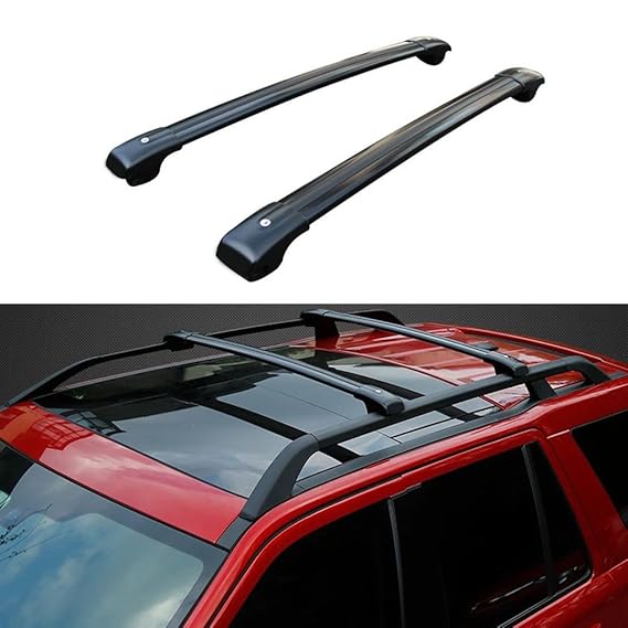2Pcs Fits For Land Rover LR2 Freelander 2 2006-2016 Lockable Cross Bar ...