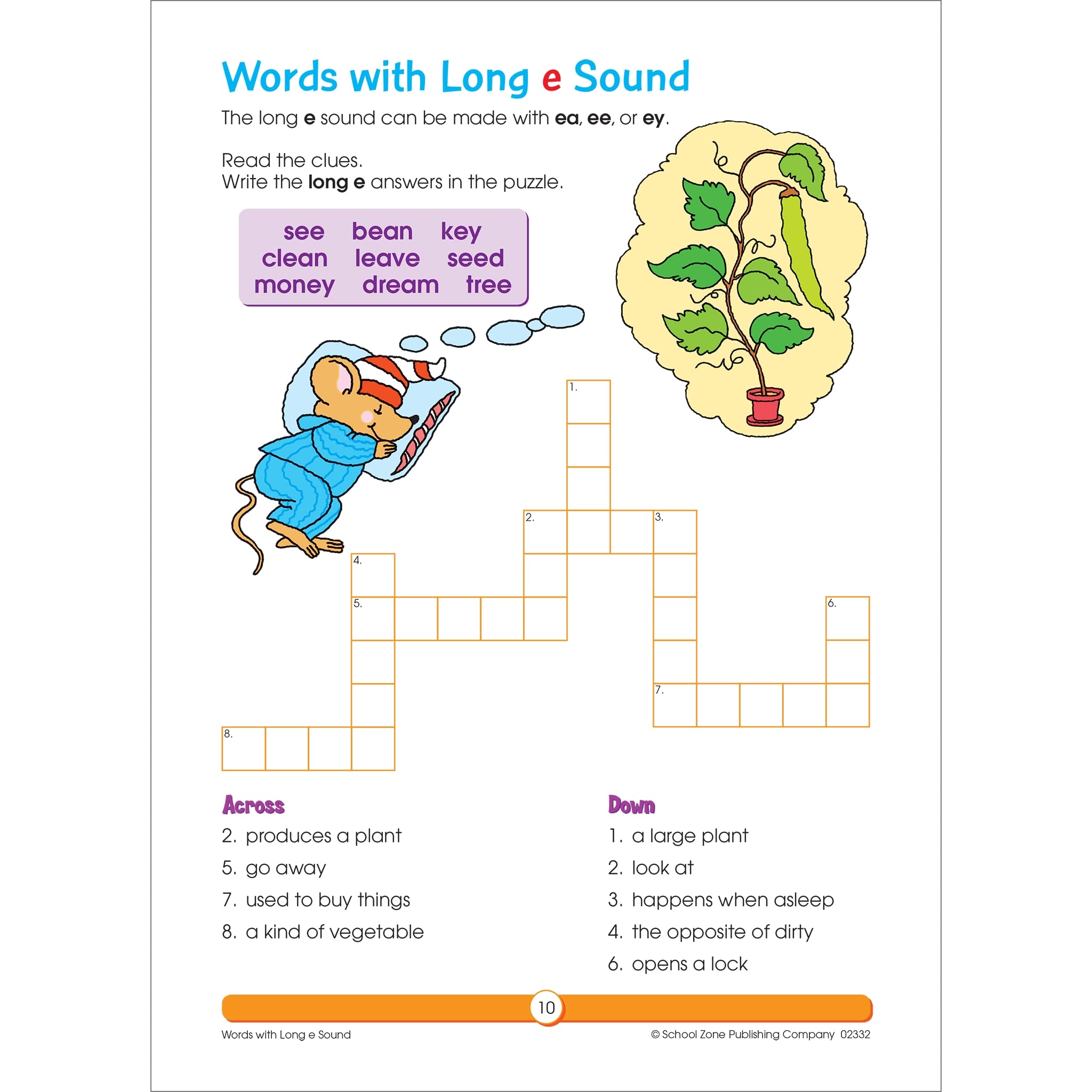 Mua School Zone Phonics Review 1-3 Workbook: 64 Pages, 1st Grade, 2nd ...