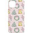 Amazon.com: iPhone 14 Plus Preppy Pink Christmas Nutcracker Print Case ...