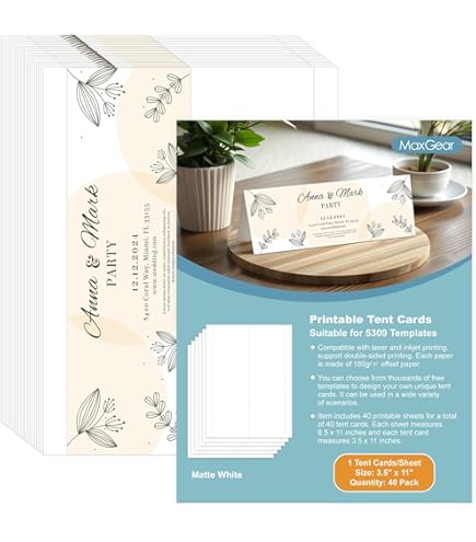 Avery 5302 template for wedding | Beachweddingtips.com