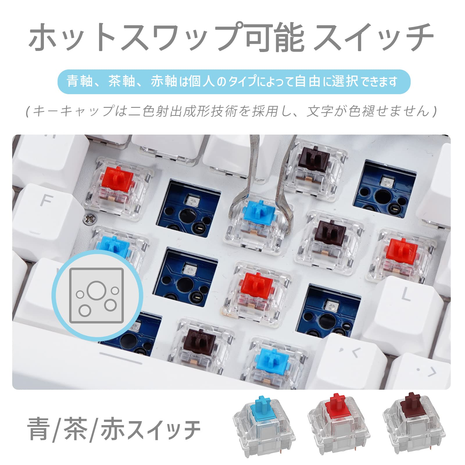 Mua RK ROYAL KLUDGE RK G68 2.4Ghz Wireless/Bluetooth/Wired 65% English ...