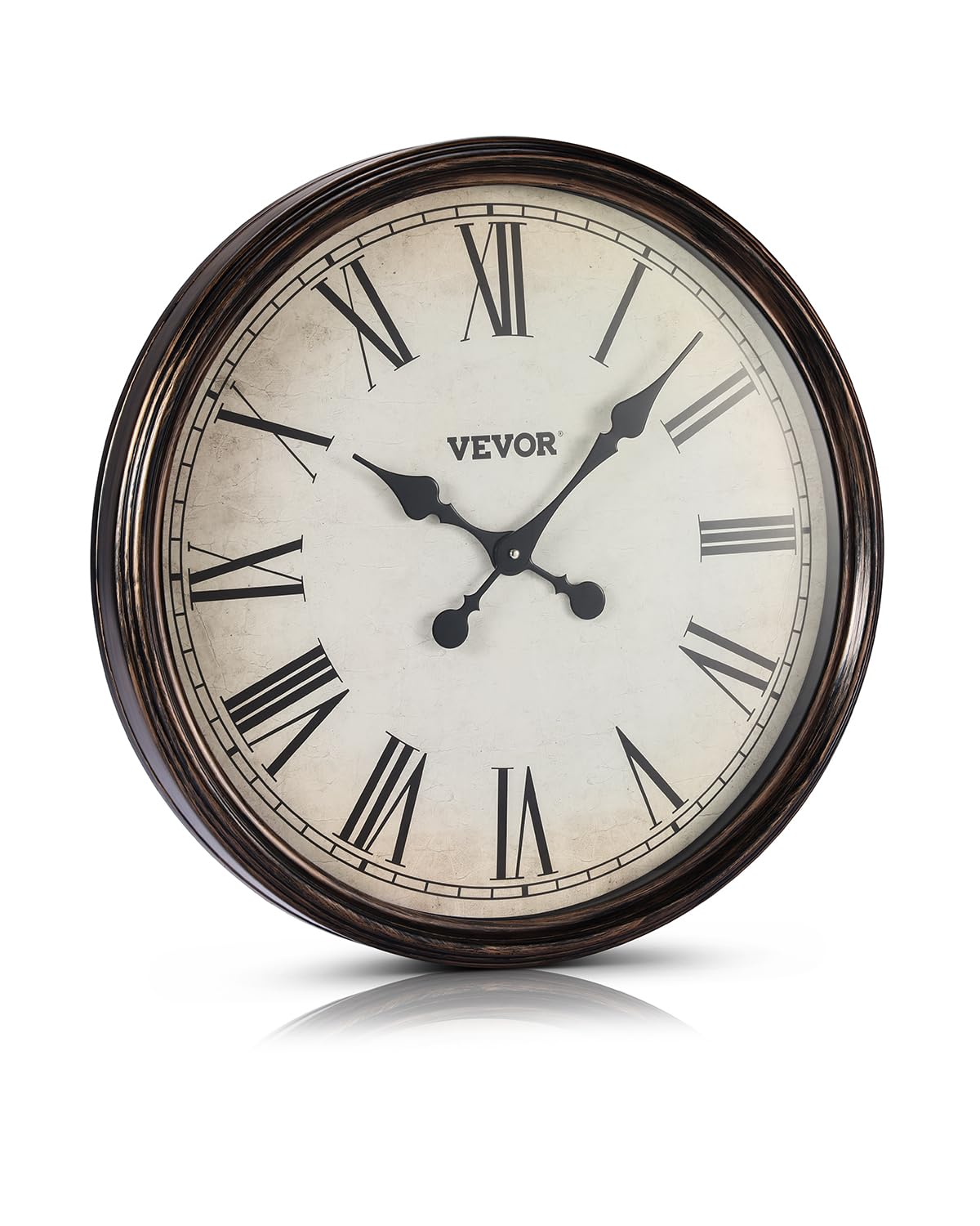 VEVOR Large Wall Clock, 20 in Wall Clock Roman Numerals, Battery ...