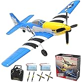 Amazon.com: Top Race Remote Control Airplane - Ready to Fly 4 Channel ...