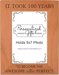 Amazon.com - 100th Birthday Gift Took 100 Years Awesome Natural Wood ...