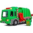 Amazon.com: Playkidz Kids 15" Garbage Truck Toy with Lights, Sounds ...