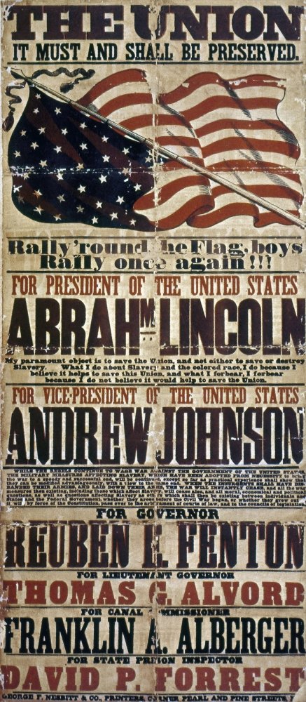 Amazon.com: Presidential Campaign 1864 Nnational Union (Republican ...