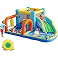 Amazon.com: SunSports Inflatable Water Slide,Kids Bounce House with ...
