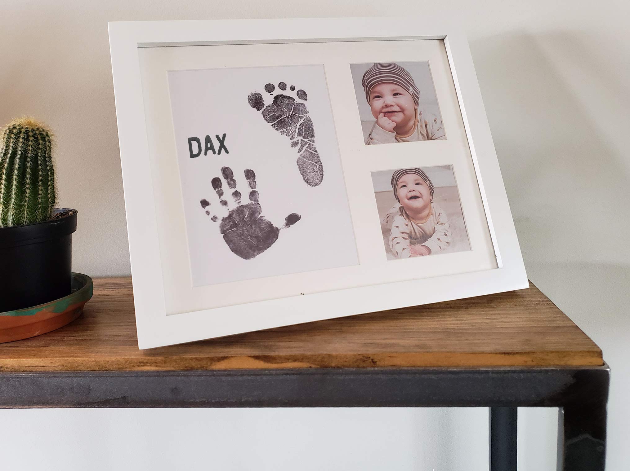Ultimate Baby Ink Handprint Footprint Kit & Frame – with Premium ...