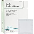 Amazon.com: DermaRite Sterile Bordered Gauze Dressing with Adhesive Border : Health & Household