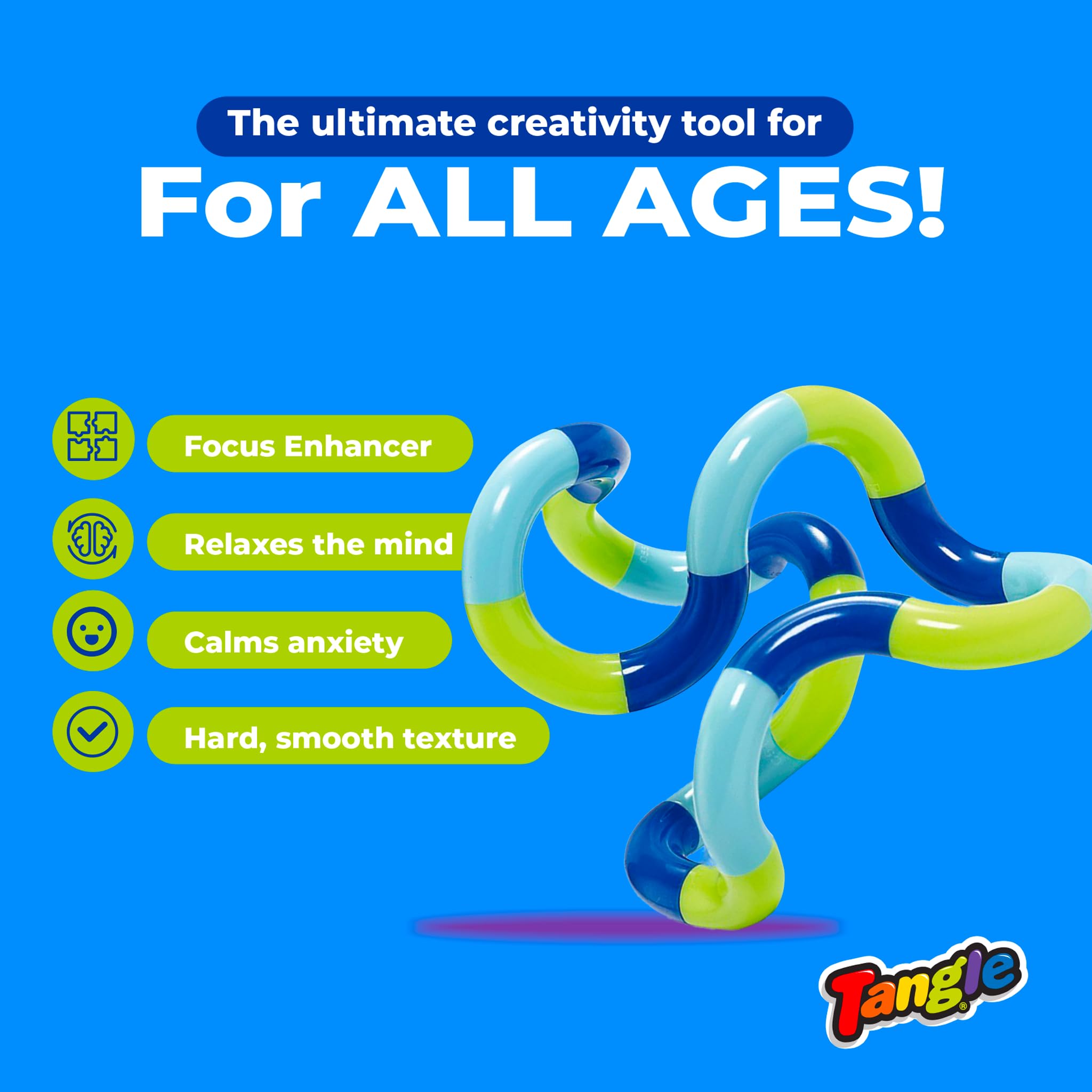 Mua Jr Classic (5-Pack) - Genuine Tangle Fidget Toys - Tangle Fidget ...