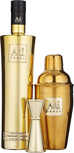 AU Vodka Gift Pack 70cl, 40% ABV: Amazon.co.uk: Grocery