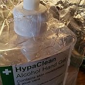 HypaClean Alcohol Hand Sanitiser Gel (500ml): Amazon.co.uk: Health ...