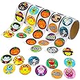 Amazon.com: ArtCreativity Halloween Roll Stickers Assortment for Kids ...