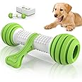 PETGEEK Interactive Dog Toys, Motion Activated Automatic Dog Bone for Medium Large Dogs, USB ...