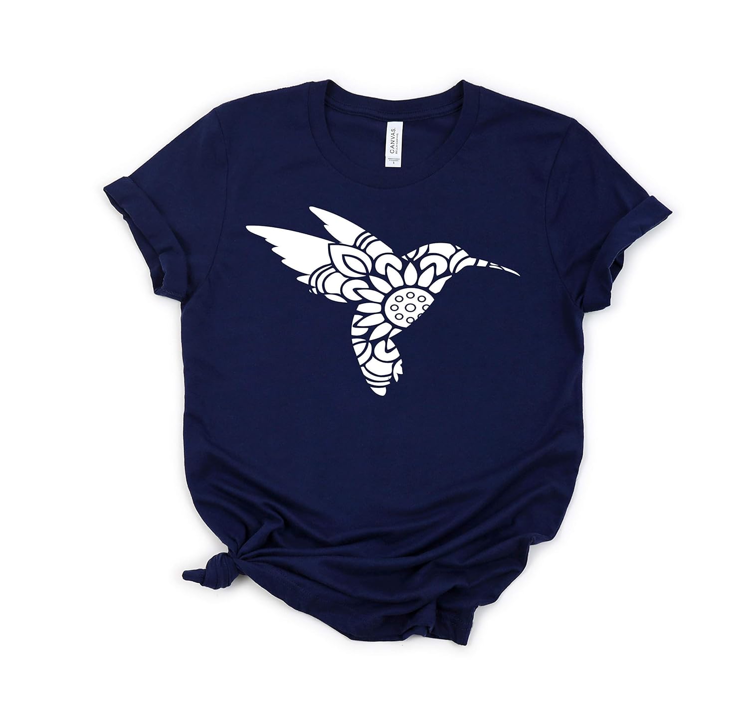Amazon.com: Hummingbird Shirt, Floral Hummingbird T shirt, Bird Lover ...