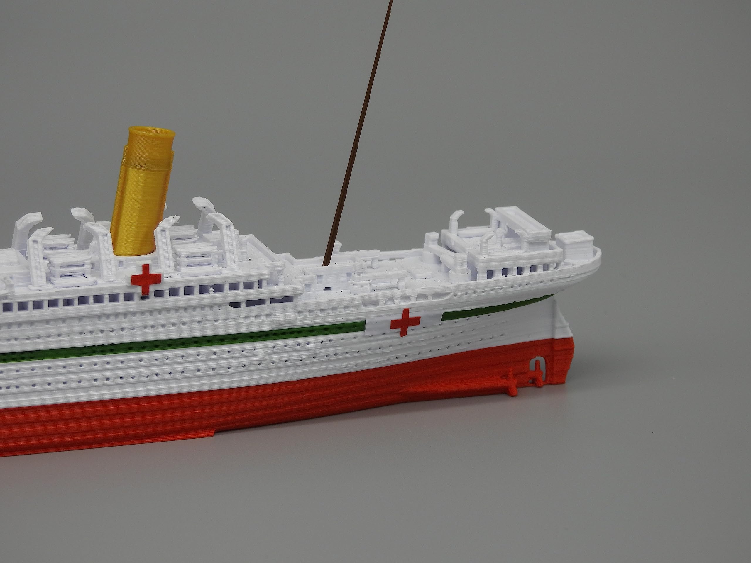 HMHS BRITANNIC Model - Highly Detailed Replica Historically Accurate No ...