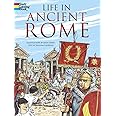 Life in Ancient Rome Coloring Book (Dover Ancient History Coloring ...