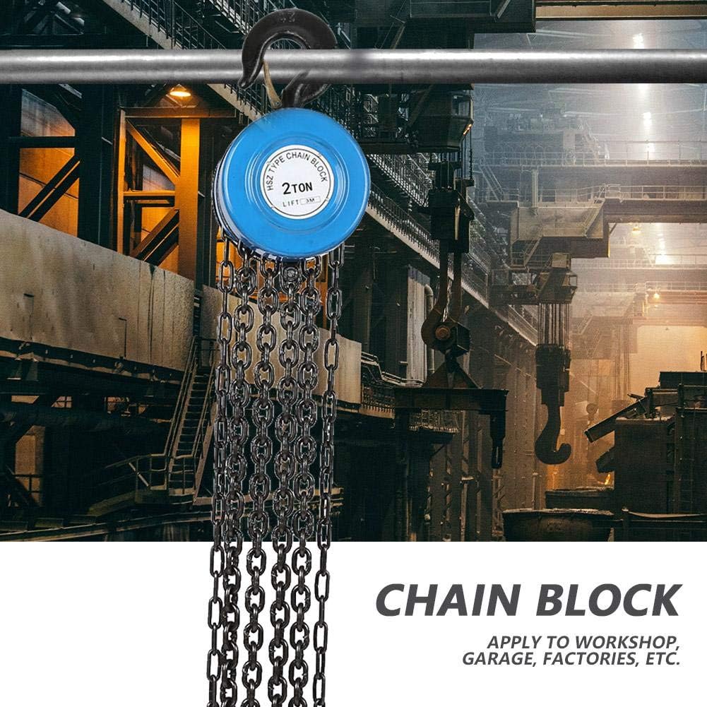 2T Chain Puller Block Fall Chain Hoist Hand Tools Lifting Chain with ...