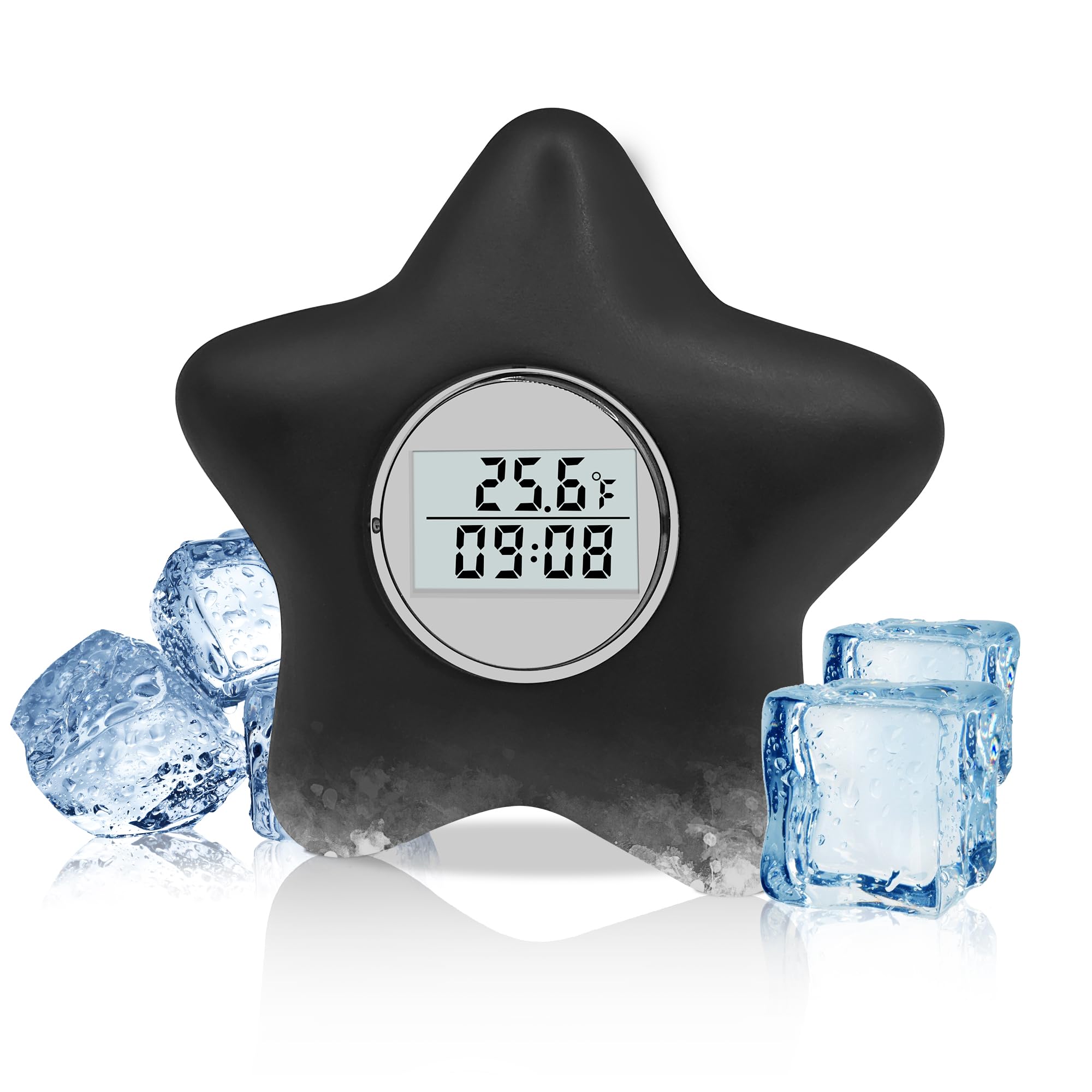 Smasener 4 in 1 Ice Bath Thermometer with Timer, Floating Thermometer ...