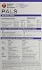 Pediatric Advanced Life Support (PALS) Pocket Reference Card in Bahrain ...