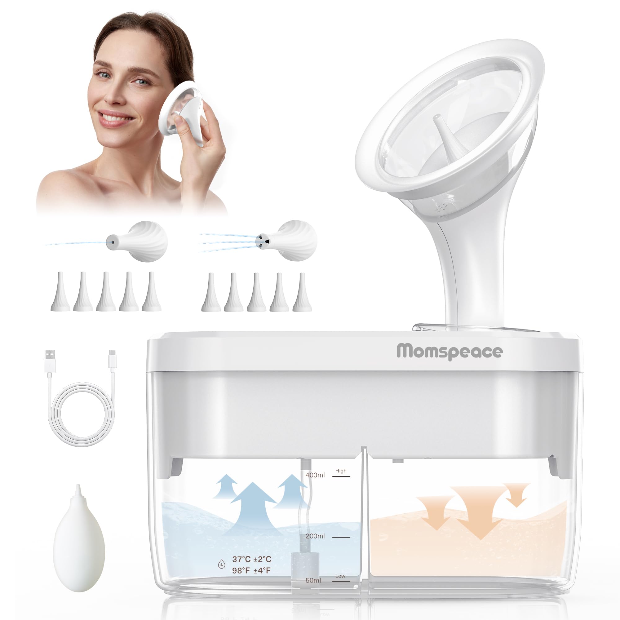 Electric Ear Wax Removal Ear Cleaner, Safe & Effective Ear Wax Removal ...