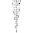 Amazon.com: Creative Grids 15 Degree Triangle Quilt Ruler - CGREU1
