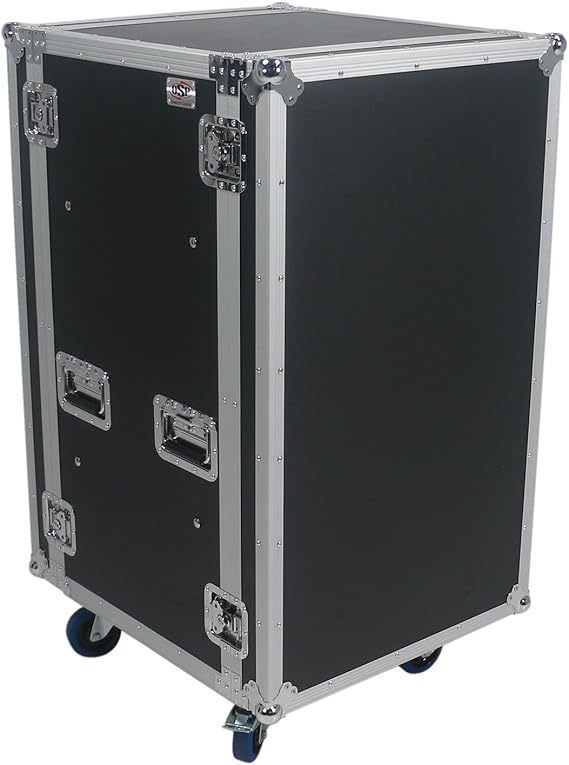 Amazon.com: 20 Space (20U) ATA Rack Amp Road Shock Mount Case (20" Deep ...